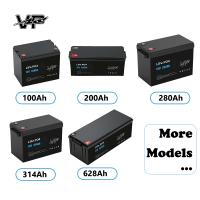 China Deep Cycles Rechargeable LiFePO4 Energy Storage Lithium Battery 12V 628AH for Solar System for sale