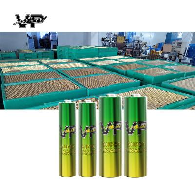 China AAA Alkaline Battery Capacity 150mins 1.5V Aluminum Foil Packaging Dry Cell Supplier for sale