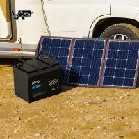 China 12V 100AH Charging Lithium Iron Phosphate Batteries Off Grid and Hybrid Solar System for sale
