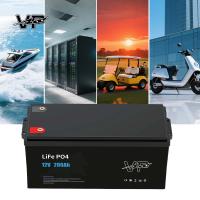 China LFP Battery Pack 12v Lithium Iron Phosphate Cells 200ah 2560Wh Energy Auto Battery for sale