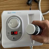 China Dcool Portable Cool + Hot + EMS For Skin Tightening Anti Puffiness Facial Electroporation Machine Beauty device for sale