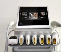 China 7D HIFU Beauty Machine Liposonic Vaginal Tightening Gold RF 3 In 1 Beauty Machine for sale