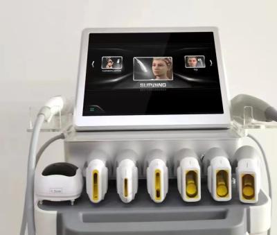 China 7D HIFU Beauty Machine Liposonic Vaginal Tightening Gold RF 3 In 1 Beauty Machine for sale