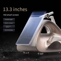 China Simultaneous Vertical HIFU Face and Body Contouring Beauty Machine with Adjustable Energy for sale