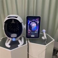 China Beauty Salon Full Face Skin Test Machine With UV / RGB / PL Light Multilanguage Support for sale