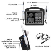 China Simultaneous Vertical HIFU Face and Body Contouring Beauty Machine with Adjustable Energy for sale