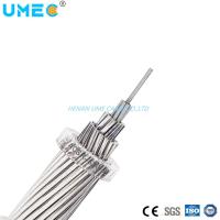 China Round Wire ACSR Conductor for Overhead Transmission Line Third Party Inspection Accepted for sale