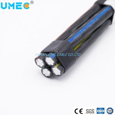 China Range of Application Overhead Insulated Cable ABC Cable Quadruplex Service Drop Cable for sale