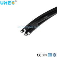 China Overhead Aerial Bundled Cable Quadruplex Service Drop Cable with and Aluminum Conductor for sale