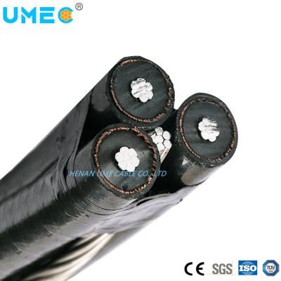 China Needs XLPE Insulation Aerial Bundled Cable 2/3/4/5 Cores ABC Cable with Laser Printing for sale