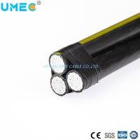 China ASTM Standard Insulated Aluminum Conductor XLPE Triplex Service Drop Cable Free Sample for sale