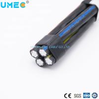 China Overhead Quadruplex Service Drop Cable Aluminum Conductor Concentric-Lay-Stranded ABC for sale