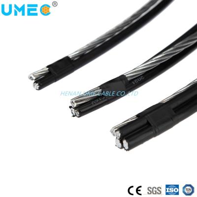 China Power Aluminum Conductor XLPE Insulated Aerial Bundle Cable ABC Cable with Round Wire for sale