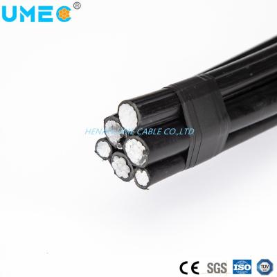 China Insulated Solid Strand 0.6/1kv ABC Cable for Self-Supporting Overhead Transmission Line for sale