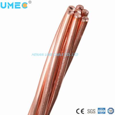 China Third Party Inspection Accepted Round Stranded Wire Bare Cable with Copper Conductor for sale