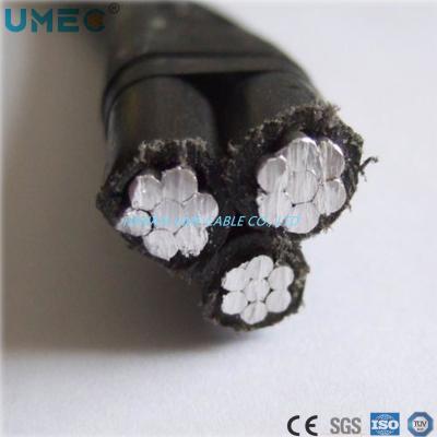 China Customer Specified 600V XLPE Insulated Aluminum Conductor Triplex Service Drop Cable for sale