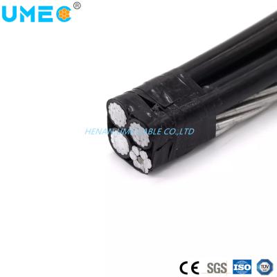 China 4 Core 16mm2 Solid Strand Aerial Bundle ABC Cable for Overhead Quadruplex Service Drop for sale
