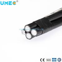 China Four Wire Three Phase Power Triplex Service Drop Cable with Round Wire Material Shape for sale