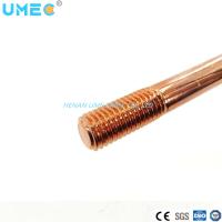 China Copper Conductor Material 0.33mm-0.38mm Copper-Plated Ground Rods Accepted by OEM for sale