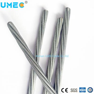 China 7/8 Swg 7/4.06mm Galvanized Steel Strand Wire for Stay Wire/Guy Wire without Sheath for sale