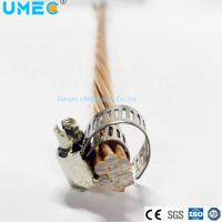 China BS 4087 ASTM B228 Copper Clad Steel Strand Wire for Overhead and Ground Applications for sale