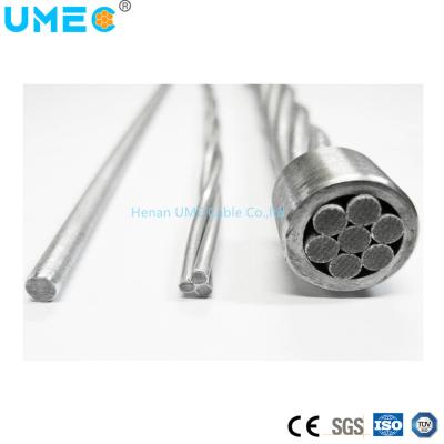 China Conductivity 4AWG Acs Single Wire Aluminum Clad Steel Conductor with Bare Insulation for sale