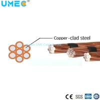 China Overhead Copper Clad Steel Wire CCS with 40% Conductivity and ASTM B-452 Standards for sale