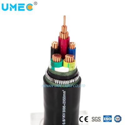 China Distribution Line 0.6/1kv PVC Insulated Power Cable VV32 Vlv32 with Bare Copper Wire for sale
