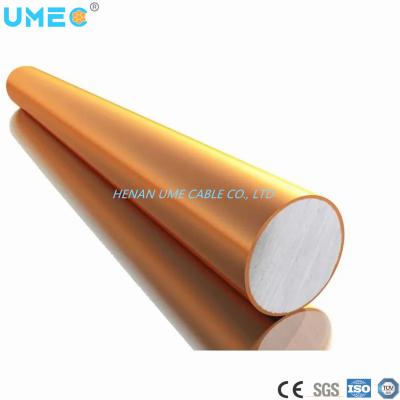 China Round Wire Copper Clad Steel Wire for High Conductivity Overhead Transmission Lines as per for sale