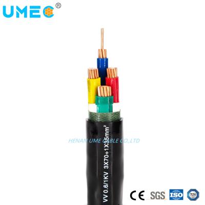 China PVC Sheath 0.6/1kv 3.6/6kv 1 2 3 4 5 Core Copper Conductor XLPE Insulated Power Cable for sale