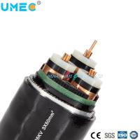 China Mv 220kv 33kv-500kv Oxygen-Free Copper Conductor XLPE Power Cable 4 Core 25mm-150mm for sale