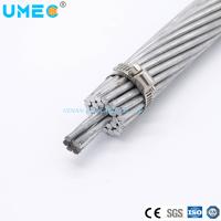 China Overhead Ground/Messenger Wire Aluminum Clad Steel Strand Acs Conductor in Round Wire Shape for sale