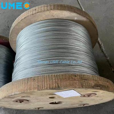 China Bare High Tensile Galvanzied Steel Stranded Cable 3/4.0mm 4/4.0mm for ACSR Conductor for sale