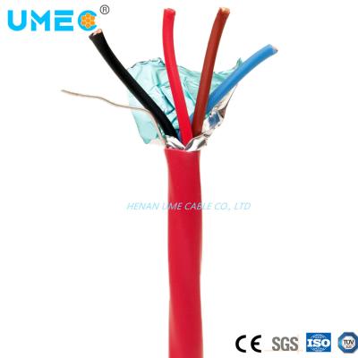 China Insulated Fire Resistance Cable IEC 300V Red White 2 Cores 1mm 1.5mm 2.5mm Fire Cable for sale