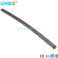 China Bare Steel Wire BS183 ASTM A475 for Round Wire Steel Material No Sheath Jacket for sale