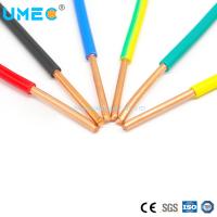 China Building Householding PVC Insulated Wire with Cu Conductor and Insulation Material for sale