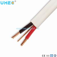 China Copper Conductor Multicore Power Cable TPS Flat Wire for Flat Electric Building Wire for sale