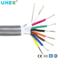 China PE Insulation PVC Sheath Computer Soft Cable with Copper Wire Braided General Shielding for sale