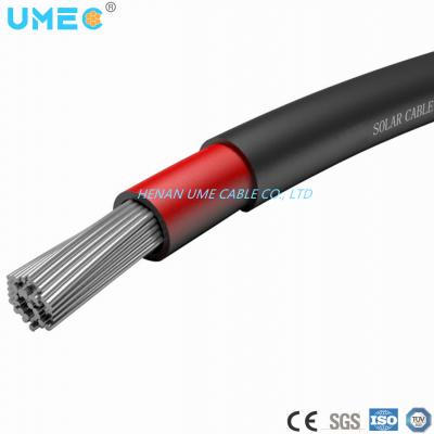 China Round Wire Solid Strand Tinned Copper Conductor PE Insulation Solar Cable PV Wire with 1 for sale