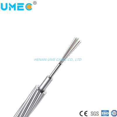 China Customizable OPGW Cable Fiber Optical Ground Cable with No Insulation Material for sale