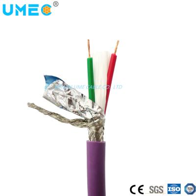 China Industrial LV Voltage Profibus-Dp Communicate Cable 2 Pins Purple 100m/Roll 6xv1830-0eh10 for sale