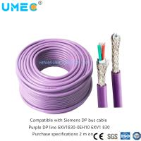 China Dp Bus Communication Cable 1x2x0.64mm Two-Core Multi-Strand 6xv1830-3eh10 300m/Roll Purple for sale