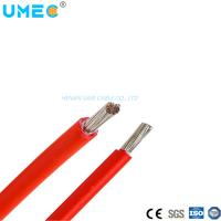 China XLPE Insulation 4mm 6mm Copper Conductor Single Core DC Solar PV Cable for Solar Panel for sale