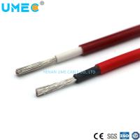 China OEM Accepted Flame Resistant Solar PV Cable with PVC XLPE or Silicone Rubber Insulation for sale