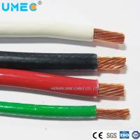 China Insulated Nylon PVC Stranded Copper Building Wire Cable 6 AWG Gauge Green Black Red for sale