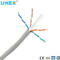China High Speed Round Wire CAT6 UTP Network LAN Cable for Low Voltage Household Electrical for sale