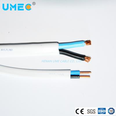 China Flexible BVVB Blvvb PVC Bare Copper /Aluminum Electrical Cord with PVC Insulation for sale