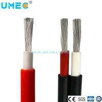 China Sample Free 10mm2 6mm2 Flexible Tinned Copper Solar Panel Cables for PV Systems Connect for sale