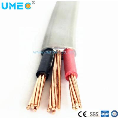 China 300/500V Twin and Earth Cable TPS 2X1.5mm2 1X1mm2 Electrical Cable for Lighting BVVB BLVVB for sale
