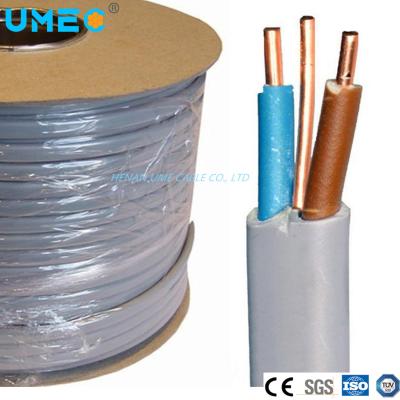 China 2.5mm2 Flat Solid or Stranded Copper Twin and Earth Electrical Cable for Accepted OEM for sale
